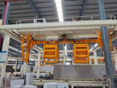 China A máquina profissional do bloco da construção AAC da construção ventilou a máquina de embalagem horizontal do tijolo à venda
