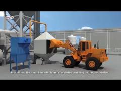 Customized 1000M3/Day Aerated ACC  Cement Block Machine