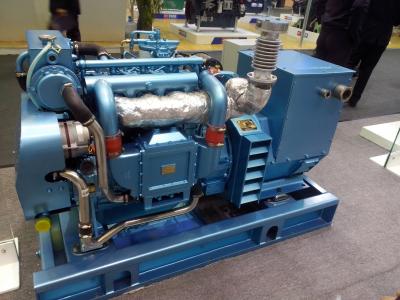 Cina Governatore elettrico un generatore diesel marino di 50 chilowatt con lo scambiatore di calore dell'acqua di mare in vendita