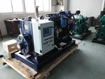 Cina generatore diesel 120KW con il silenziatore, Genset diesel marino per la nave di applicazione di legge in vendita