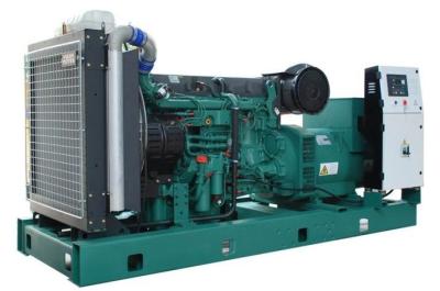 中国 AMF/ATSと防音500kw 50hzボルボの開いたタイプ ディーゼル発電機 販売のため