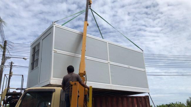 Foldable House Container transport