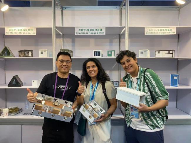 Expandable Prefab Homes Trade Fairs