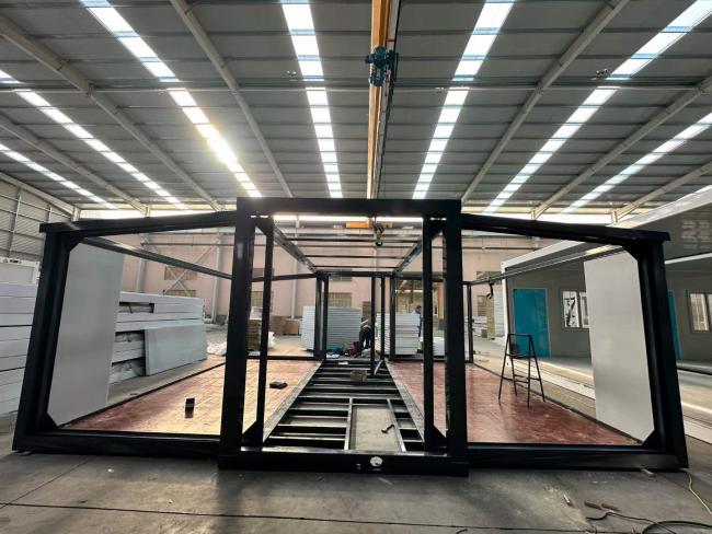 Mobile Expandable Prefab House steel frame