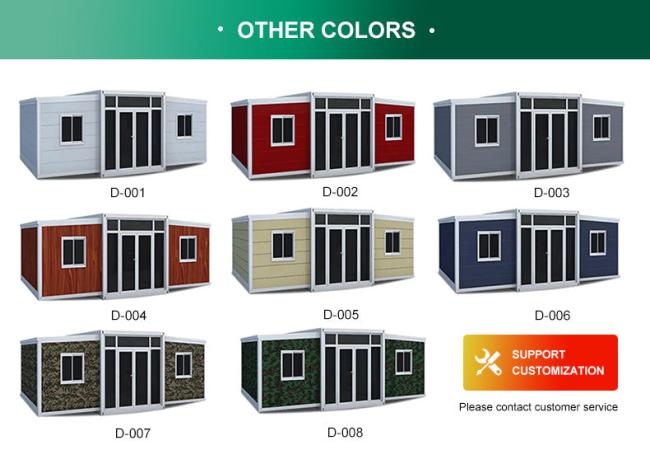 Grande expandable house container exterior