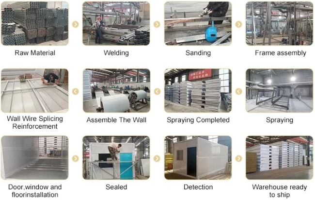 Folding Container Home factory