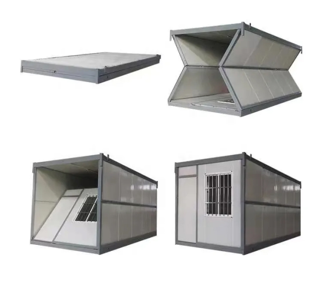 Collapsible Container Home step