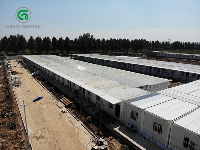 Folding Container Home application