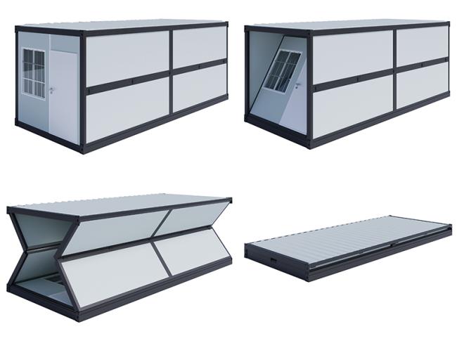 Folding Container Home step