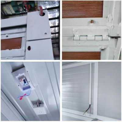 Cina ODM portatile prefabbricato d'acciaio galvanizzato delle capanne dell'ufficio del sito della cabina in vendita