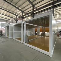 China Mobile Folding Prefab Container House Portable Foldable for sale