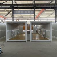 China Mobile Folding Prefab Container House Portable Foldable for sale