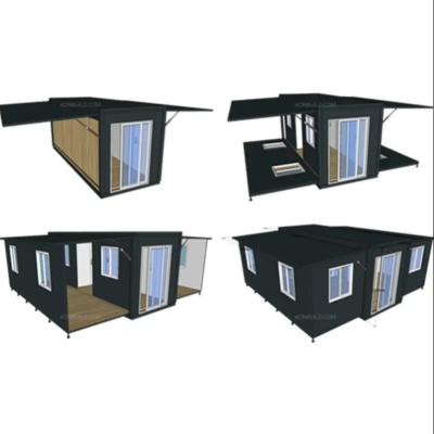 Cina 3 nelle case prefabbricate estensibili 1 ha prefabbricato le Camere del container in vendita
