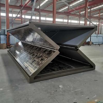 China Envase prefabricado de la oficina de Portacabin del emplazamiento de la obra plegable en venta