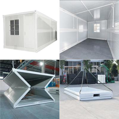 China Het Huiszaal van de staal Draagbare Mobiele Prefab Vouwende Container Kringsbeschermer Te koop