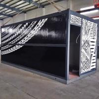 China Shockproof Fold Out Folding Portable House For Postwar Reconstruction for sale