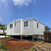 China Bifold Collapsible Expandable Prefab House Container Home for sale
