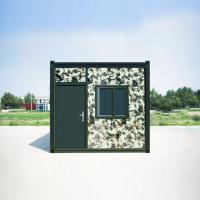 China Temporary Folding Construction Site Huts Prefabricated Container Office for sale