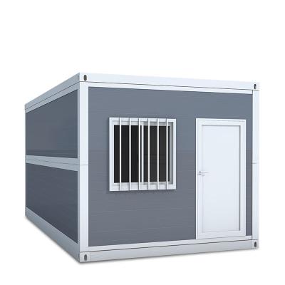 China Antivandaal die de Plaats van het Containerhuis Bureau het Afgeworpen Voortbouwen op Wielen vouwen Te koop