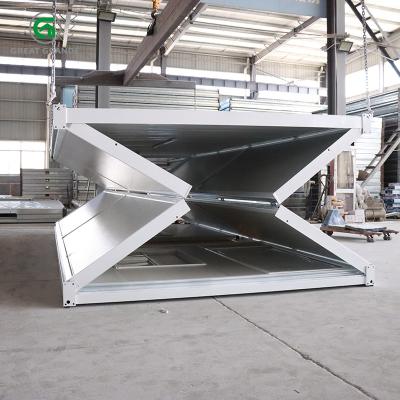 中国 プレハブの折る家の容器の携帯用在宅勤務事務所の建物の家 販売のため