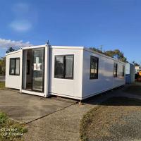 China Construction Expandable Prefab House Expandable Container Office for sale