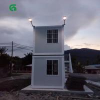 China Portable Prefabricated Folding Construction Site Office Fireproof for sale