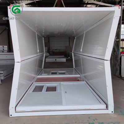 China Het demonteerbare Draagbare Vouwende van het de Plaatsbureau van het Containerhuis Gegalvaniseerde Staal Loods Te koop