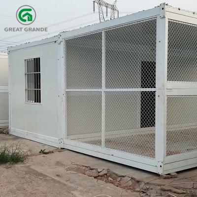 China Tijdelijk Towable Vouwend de Plaatsbureau van het Containerhuis voor Bouw Te koop