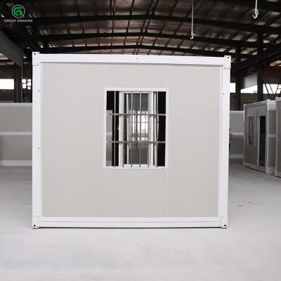 China Het thermische Geïsoleerde Tijdelijke Prefab Vouwende Bureau 40HQ van het Containerhuis Te koop