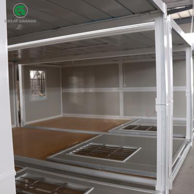 中国 Waterproof Prefab Folding Container House Portable Modular Container Home 販売のため