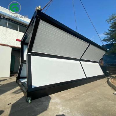 中国 モジュラー キャンプの折り畳み式の携帯用小さい容器の家は速く可動装置40ftを造る 販売のため