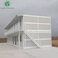 China Shockproof Foldable Container Home Office Flat Pack Site Cabins for sale