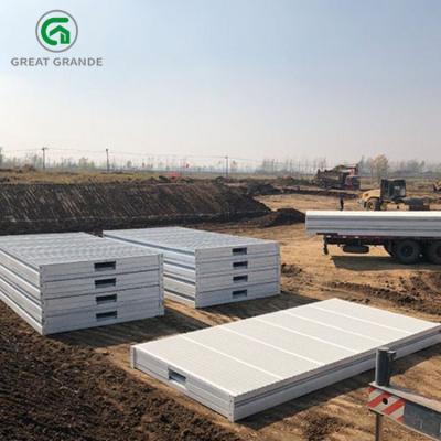 China Customizable Steel Folding Container Home Space-Efficient Durable Te koop