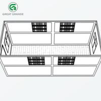 China Customizable Steel Folding Container Home Space-Efficient Durable for sale