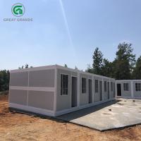 China Customizable Steel Folding Container Home Space-Efficient Durable for sale