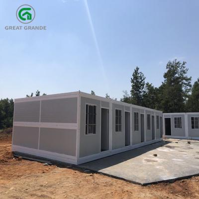 China Customizable Steel Folding Container Home Space-Efficient Durable Te koop
