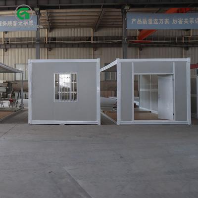 China Antidiefstalramen en -deuren Draagbaar opvouwbaar containerhuis A-klasse brandwerendheid Compacte opslag Te koop