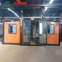 China Boxable Expandable Lux Container House Cabin 2 Bedrooms B&B Disaster accommodation for sale