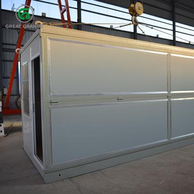 China Prefabricated Foldable Container House For Dormitory Portable Office Living Housing Te koop