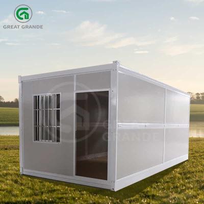 中国 Shockproof Grande Folding Caravan Container House Easy To Build 販売のため