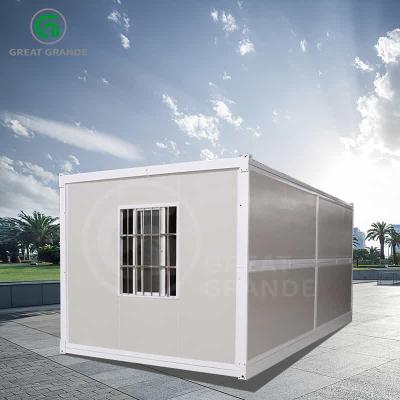 Cina Fold Out Shipping Container Homes Steel Structure Frame Welded in vendita