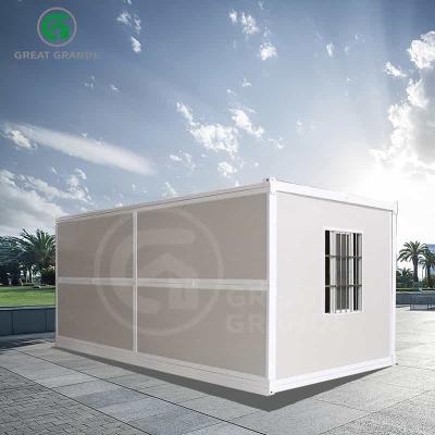 Cina Fold Out Shipping Container Homes Steel Structure Frame Welded in vendita