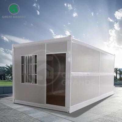 Cina Fold Out Shipping Container Homes Steel Structure Frame Welded in vendita