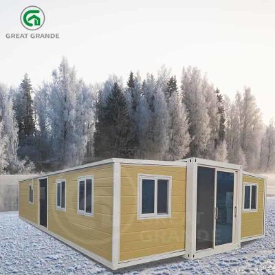 Cina Moderni disegni Case modulari pieghevoli prefabbricate espandibili 20 piedi in vendita