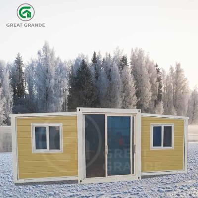 Cina Moderni disegni Case modulari pieghevoli prefabbricate espandibili 20 piedi in vendita