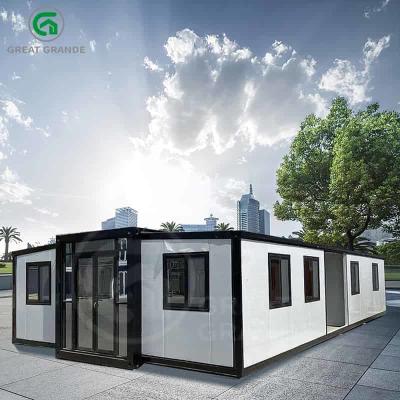 Cina Moderni disegni Case modulari pieghevoli prefabbricate espandibili 20 piedi in vendita