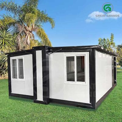 China 20ft Casa Prefabricada dobrável expansível Construção rápida Produtor ODM à venda