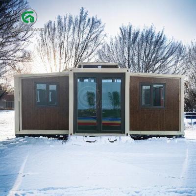 China 20FT Container Expandable Home castanho escuro galvanizado fabricante de estrutura de aço à venda