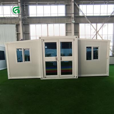 China Casa pré-fabricada expandivel de 20 pés porta branca KFC fácil de montar à venda