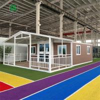 China 20ft Expandable Tiny Homes Manufacturer With Corridor Handrails for sale